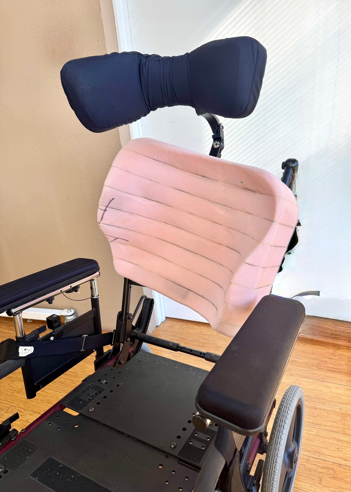 Customised Multi Profile Wheelchair Backrest | Motion Wheelchairs